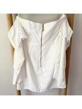 Runaway The Label | Dresses | Nwt Runaway The Label White Eyelet Off ...